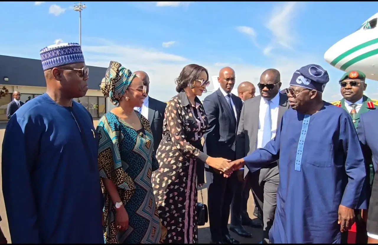 Tinubu Arrives Rwanda For Africa CEO Forum 2026 | LN247